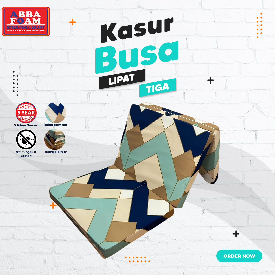 KASUR LIPAT 3 TEBAL 5 DAN 10 CM - ABBA FOAM | Lazada Indonesia