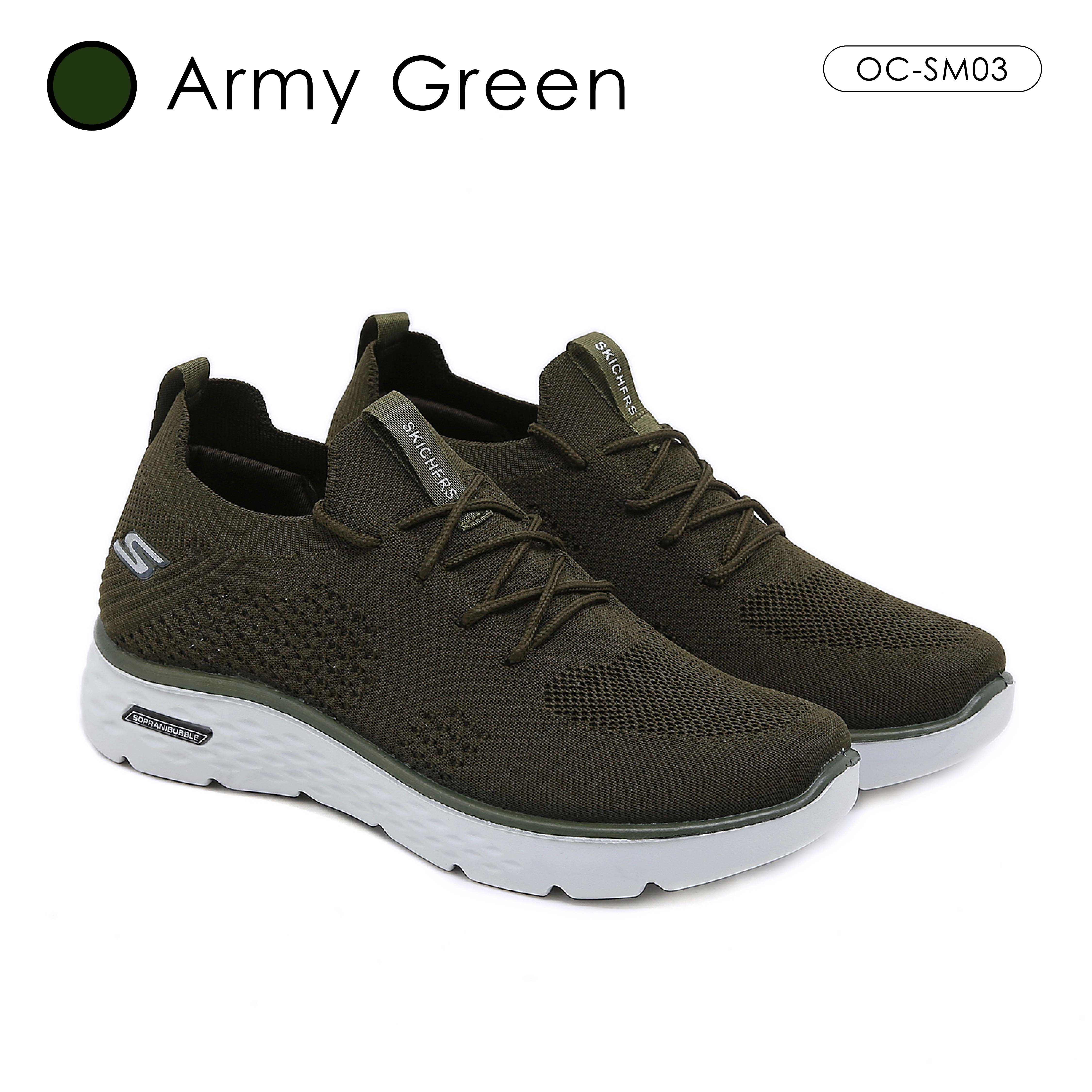 OCTAVIA Sepatu Pria Extra Light Go Walk Arch Fit #OC-SM03 | Lazada ...