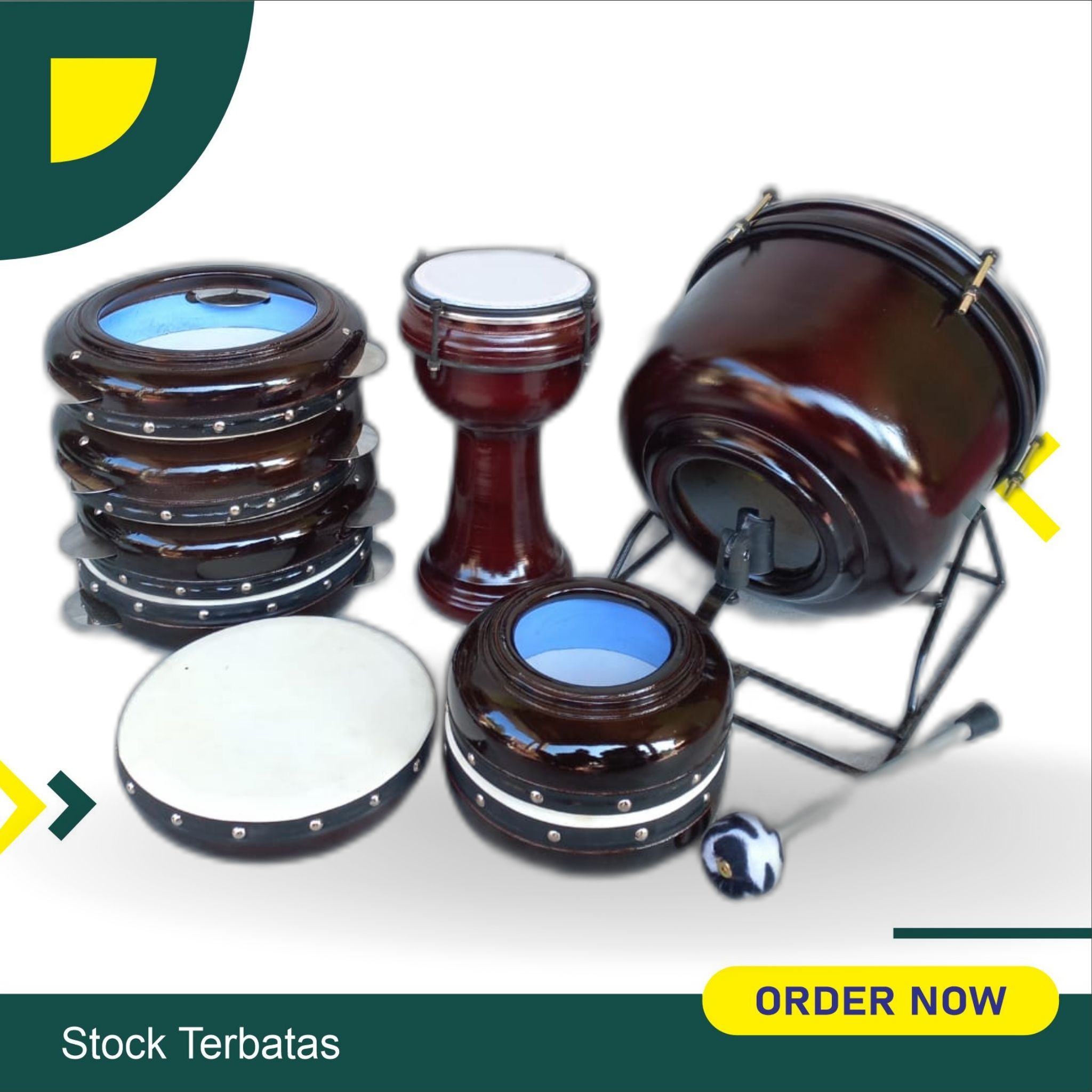 hadroh 1 set lengkap Mini untuk Anak TK Rebana | Lazada Indonesia