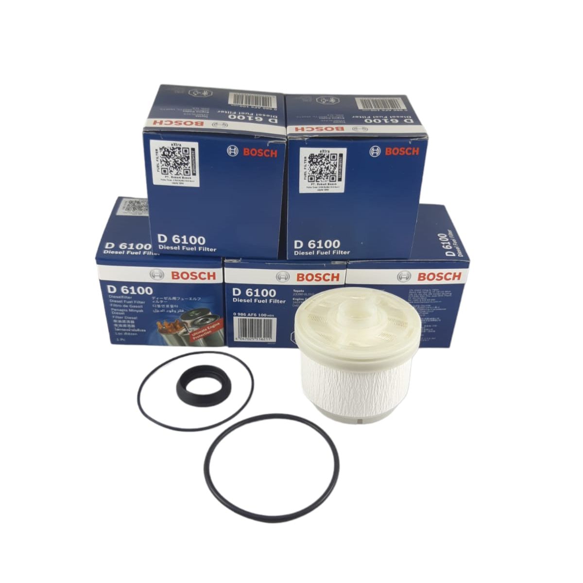 Fuel Filter Solar D 6100 BOSCH D6100 MITSUBISHI Pajero Sport Strada ...