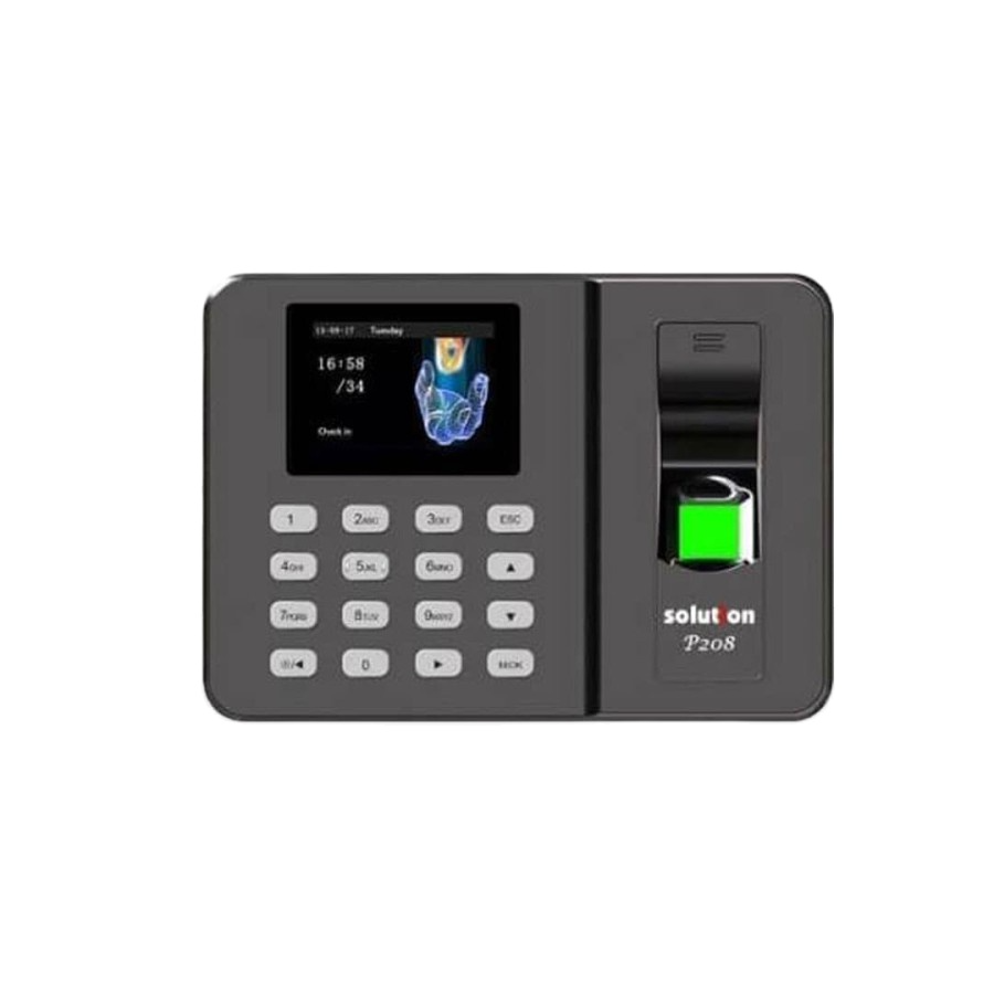 Fingerprint Mesin Absensi Solution P208 scanner finger scaner ...