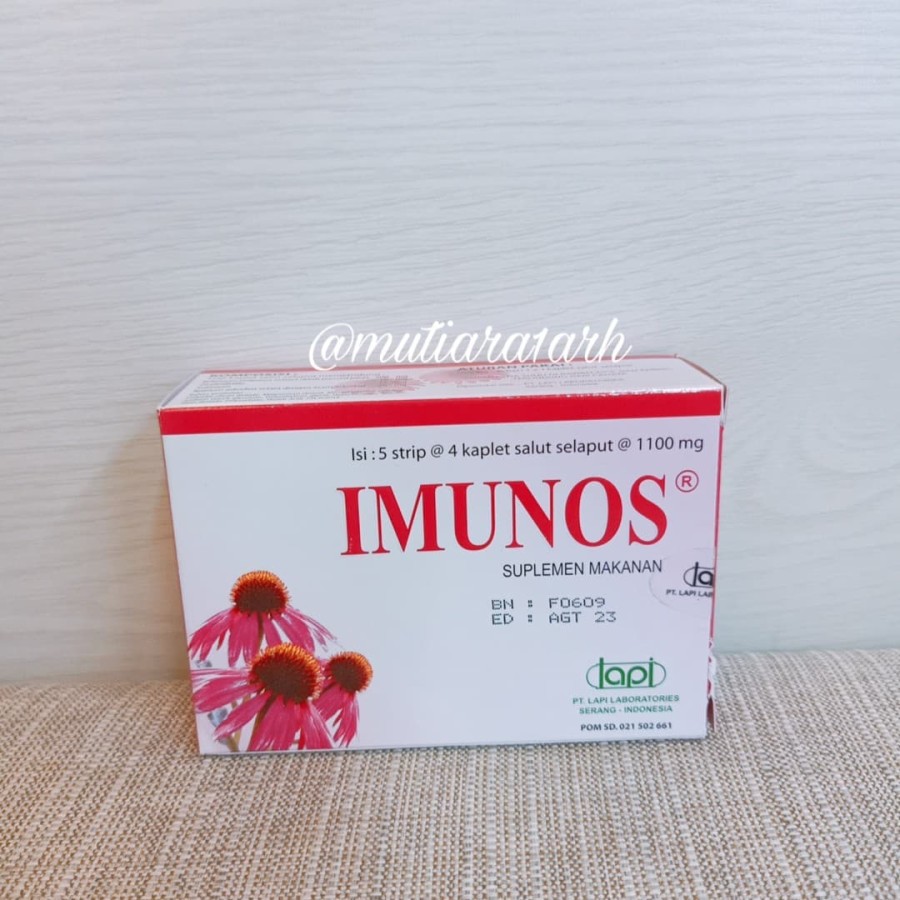 IMUNOS 1 BOX ISI 20 TAB | Lazada Indonesia