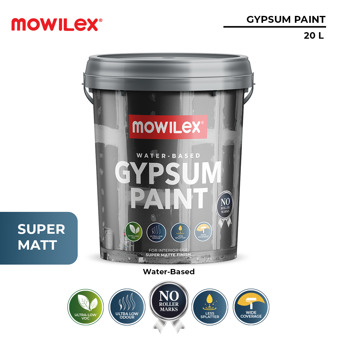 Mowilex Gypsum Paint Cat Plafon Partisi Gipsum | Lazada Indonesia