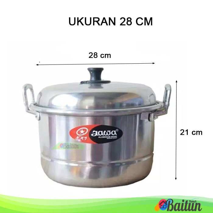 Baitun Panci Kukus Maspion Jawa / Panci Besar Sedang Dan Kecil / Panci ...