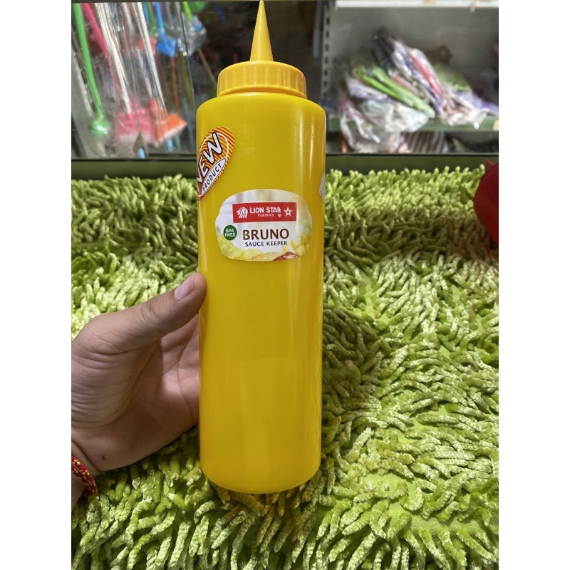 Botol Saus Minyak Lionstar Plastik Pencet 500ml Botol Kecap Mayo Warna ...