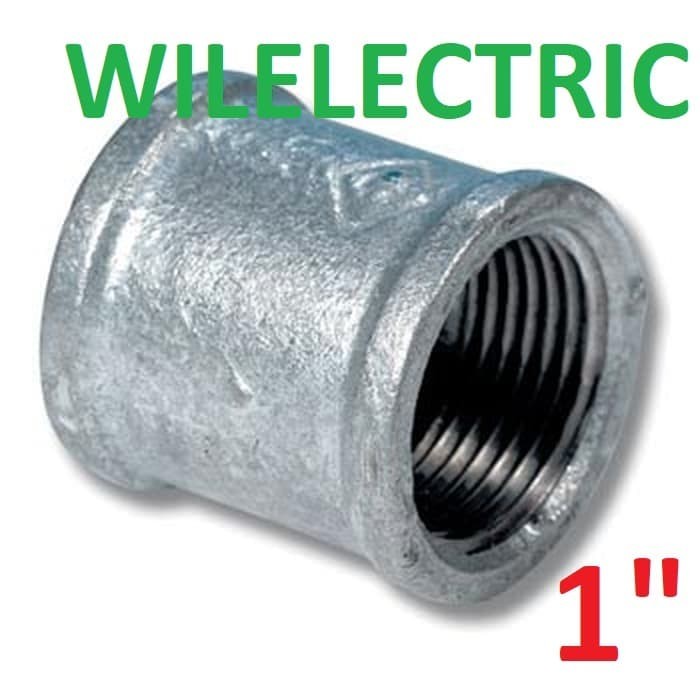 Sok / sock GALVANIS 1 INCH draad dalam splitzen / pipa besi | Lazada ...