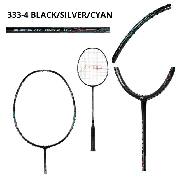 RAKET LINING BADMINTON BULUTANGKIS LINING SUPERLITE MAX 10 ORIGINAL ...
