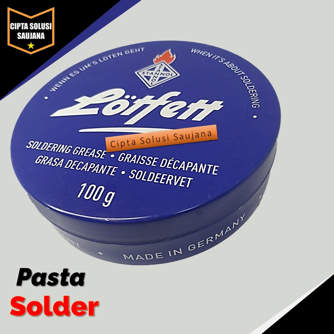 FLUX PASTA SOLDER 100 G FLUKS MINYAK SOLDER FLUK LOTFETT STANNOL ...