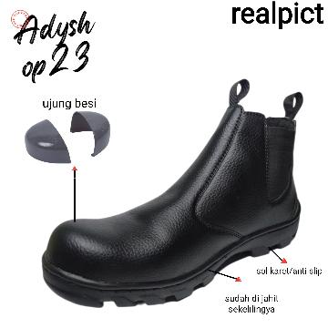 sepatu safety king PDH PDL KILINIK SERVICE OB KITCHEN SATPAM Elastis ...