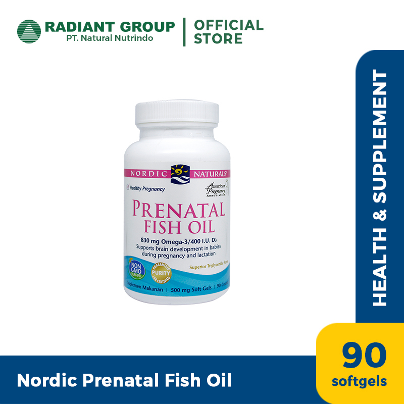 Nordic Prenatal Fish Oil - 90 Softgel | Lazada Indonesia