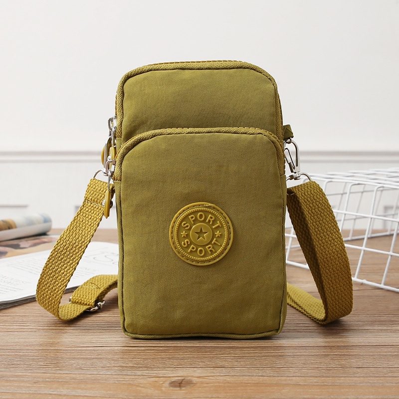 TAS SELEMPANG HP HANDPHONE WATERPROOF WANITA POUCH NILON 3 SEKAT MURAH ...