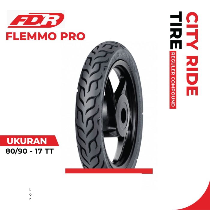 READY BAN MOTOR FDR UKURAN 80/90 RING 17 FLEMMO PRO TUBETYPE | Lazada ...