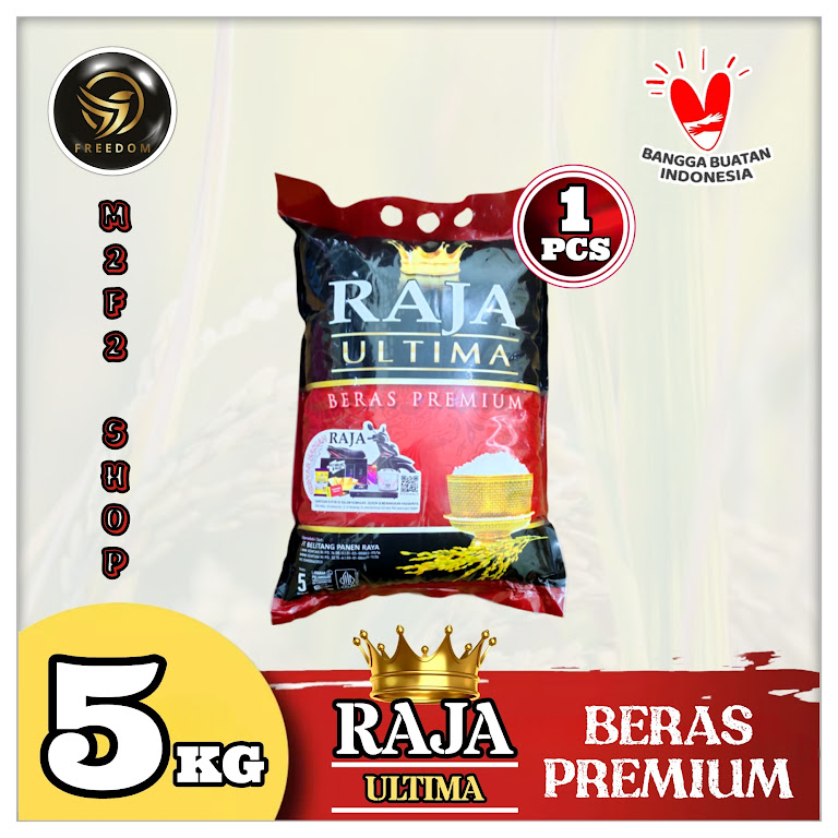 RAJA Ultima Beras Putih Premium - 5 kg (Kemasan Satuan) | Lazada Indonesia