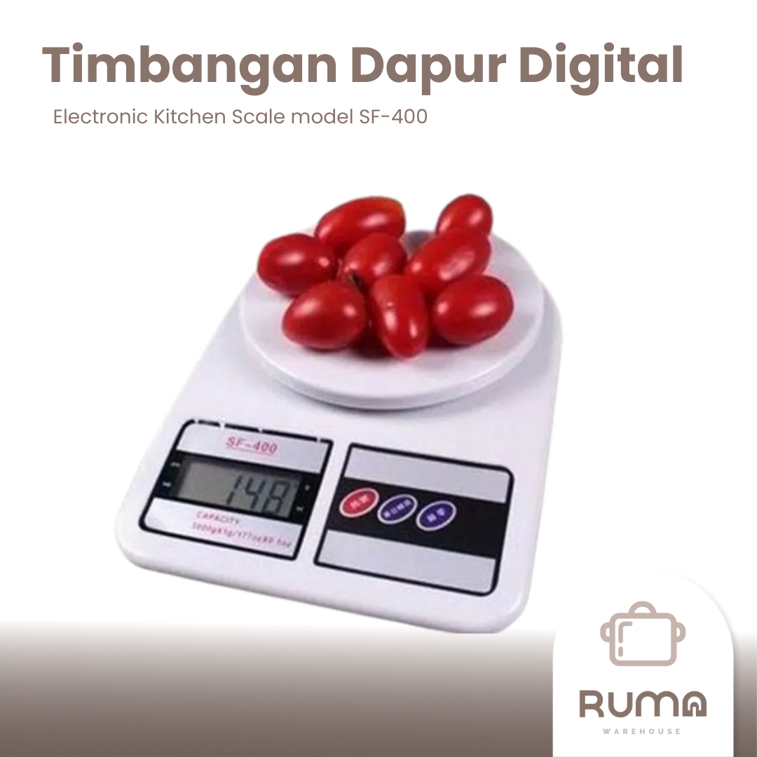 Timbangan Digital SF-400 Alat Timbang Bahan Makanan Dapur Kue | Lazada ...