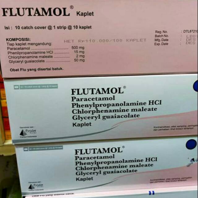 Flutamol Tablet | 1 Strips 10 Kaplet | Lazada Indonesia