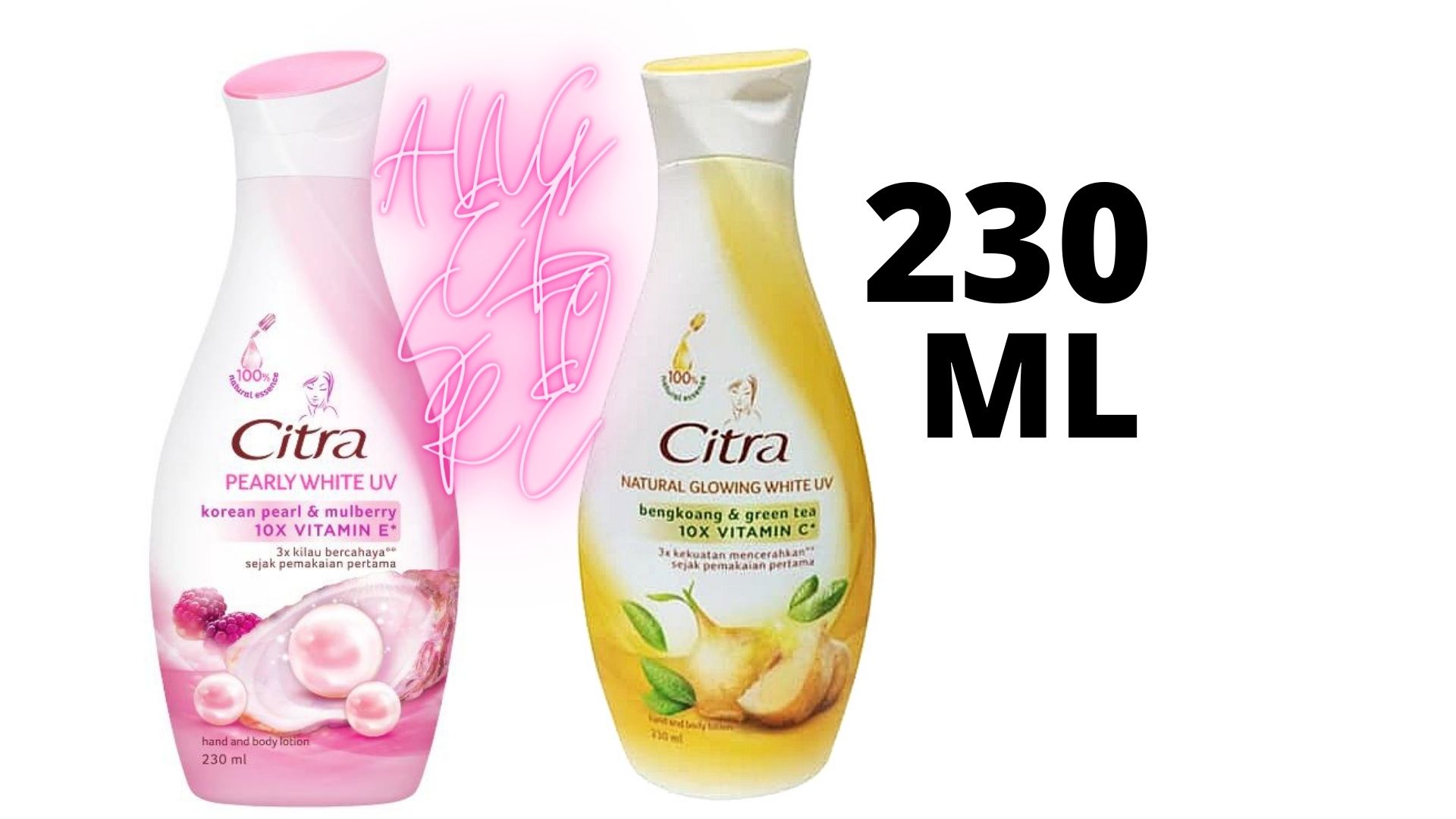 CITRA HANDBODY bengkoang dan mutiara ukuran 230 ML/120 ML | Lazada ...