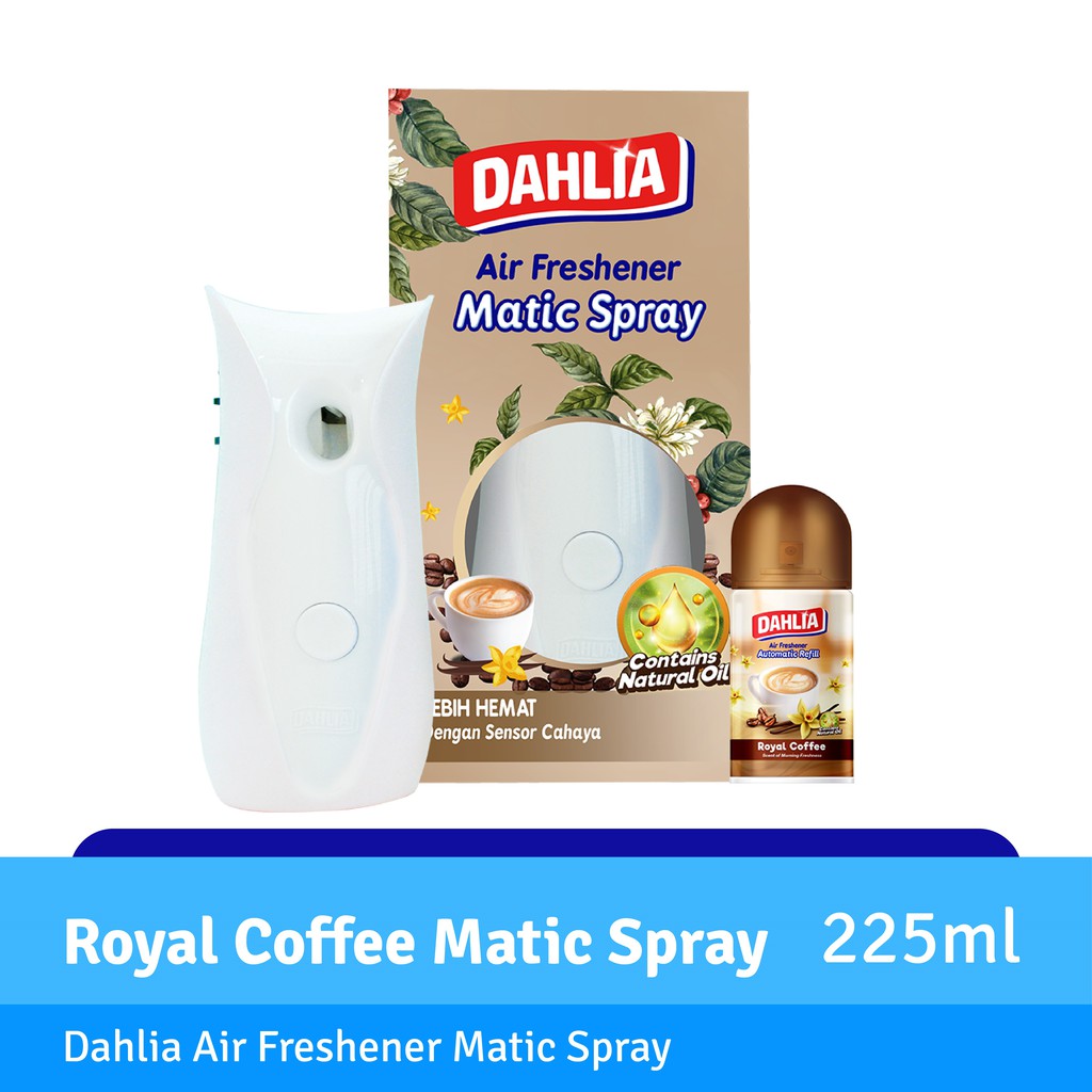 DAHLIA Air Freshener Matic Spray | Pengharum Ruangan Otomatis | Lazada ...
