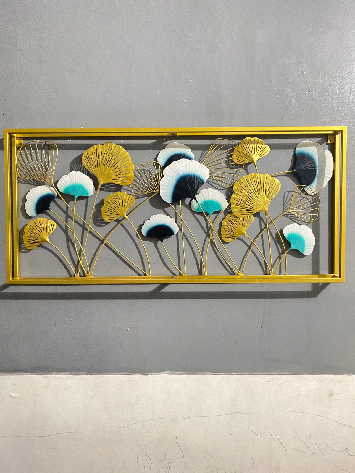 Hiasan Dinding Dekor kamar aesthetic ukuran 100x50 full iron frame ...