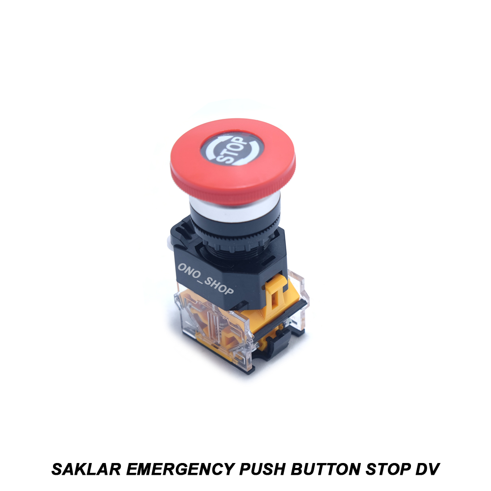 Saklar Emergency Push Button Stop DV | Lazada Indonesia