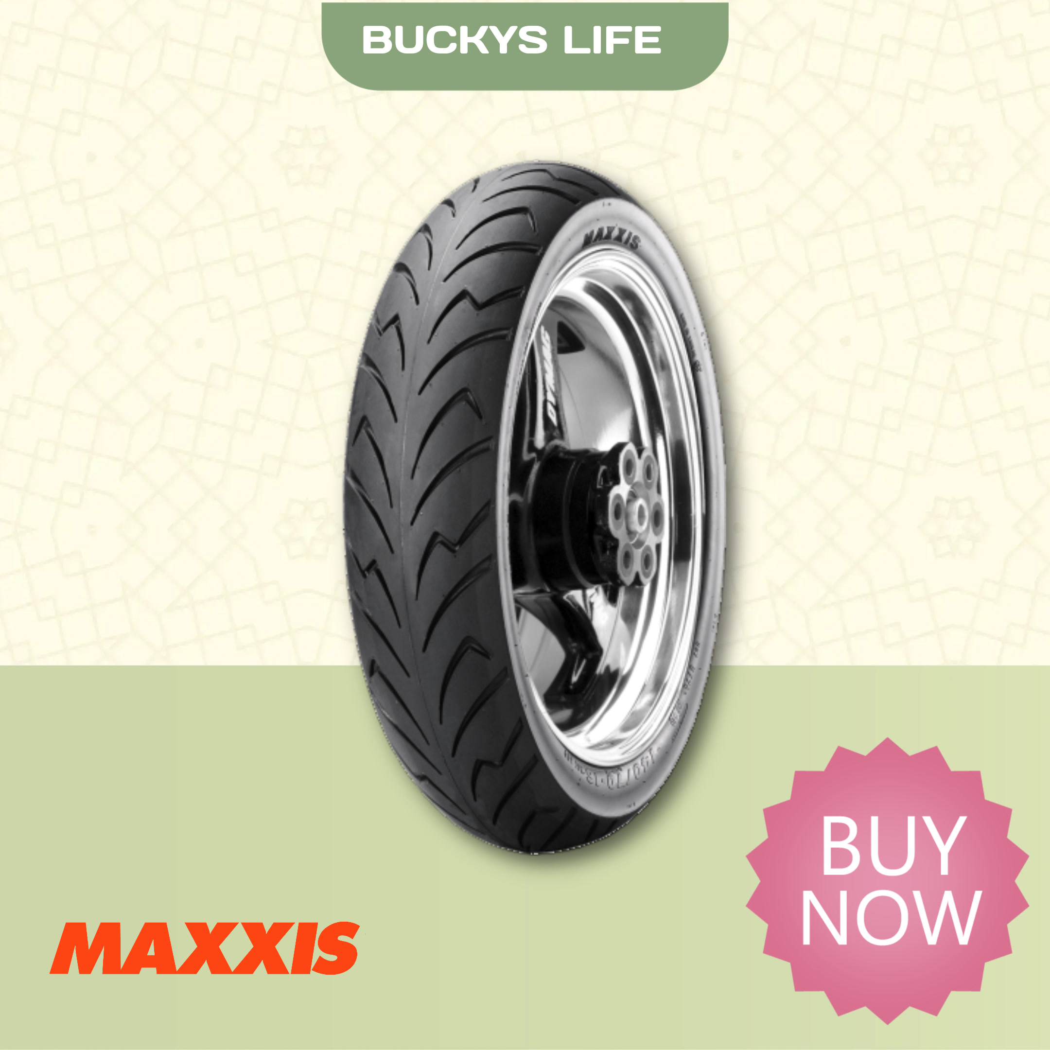BAN MOTOR TUBELESS MAXXIS M6135 | Lazada Indonesia