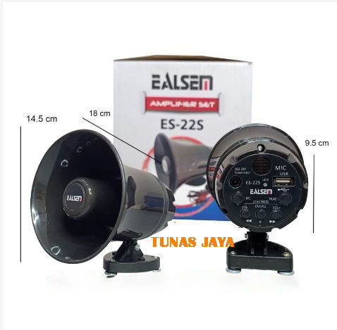 SPEAKER CORONG EALSEM ES22S COCOK BUAT JUALAN ROTI DAN TAHU BULAT CORONG ELSEM ES22 S warna ...