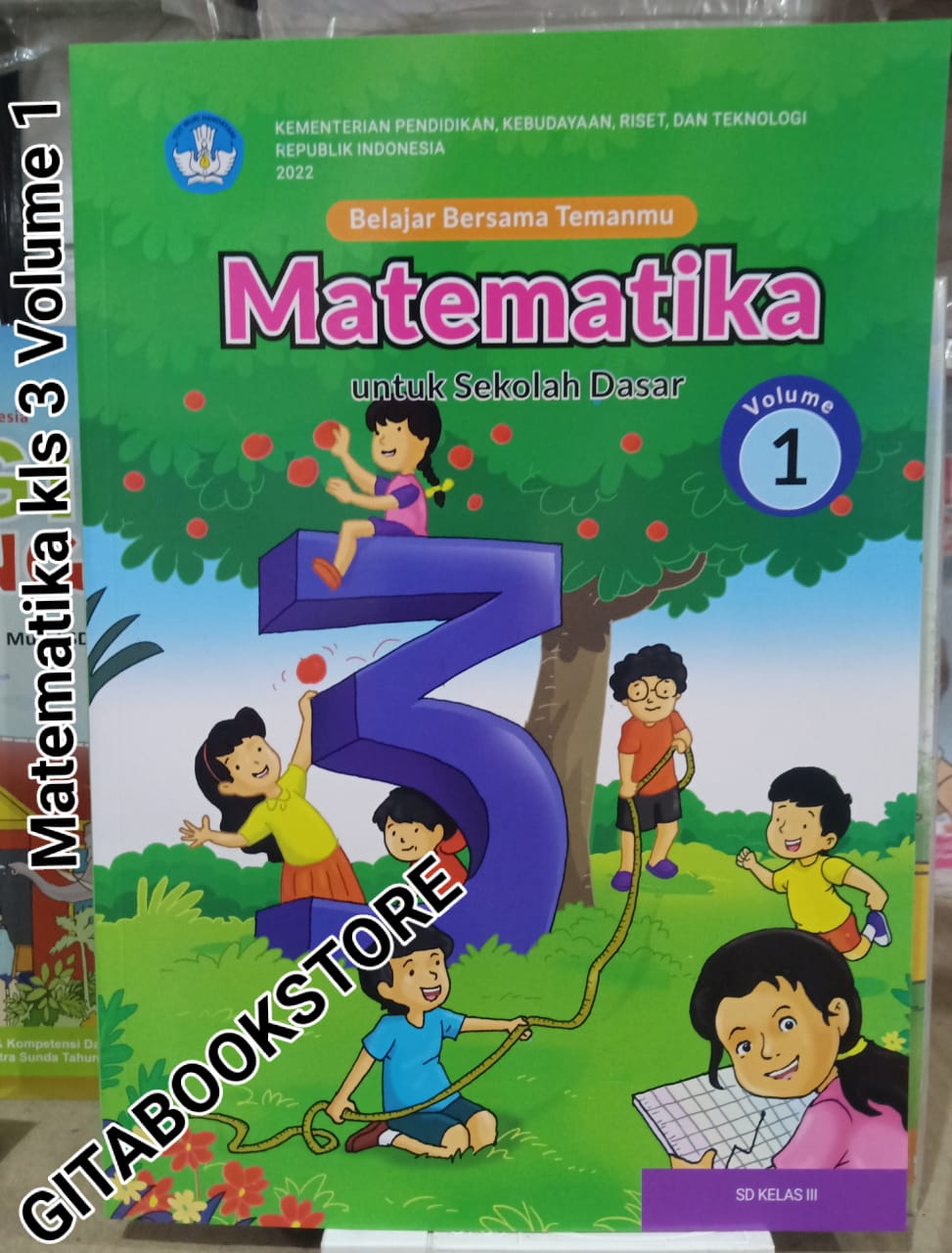 Buku Matematika Kelas 3 SD/MI Volume 1 Kurikulum Merdeka | Lazada Indonesia