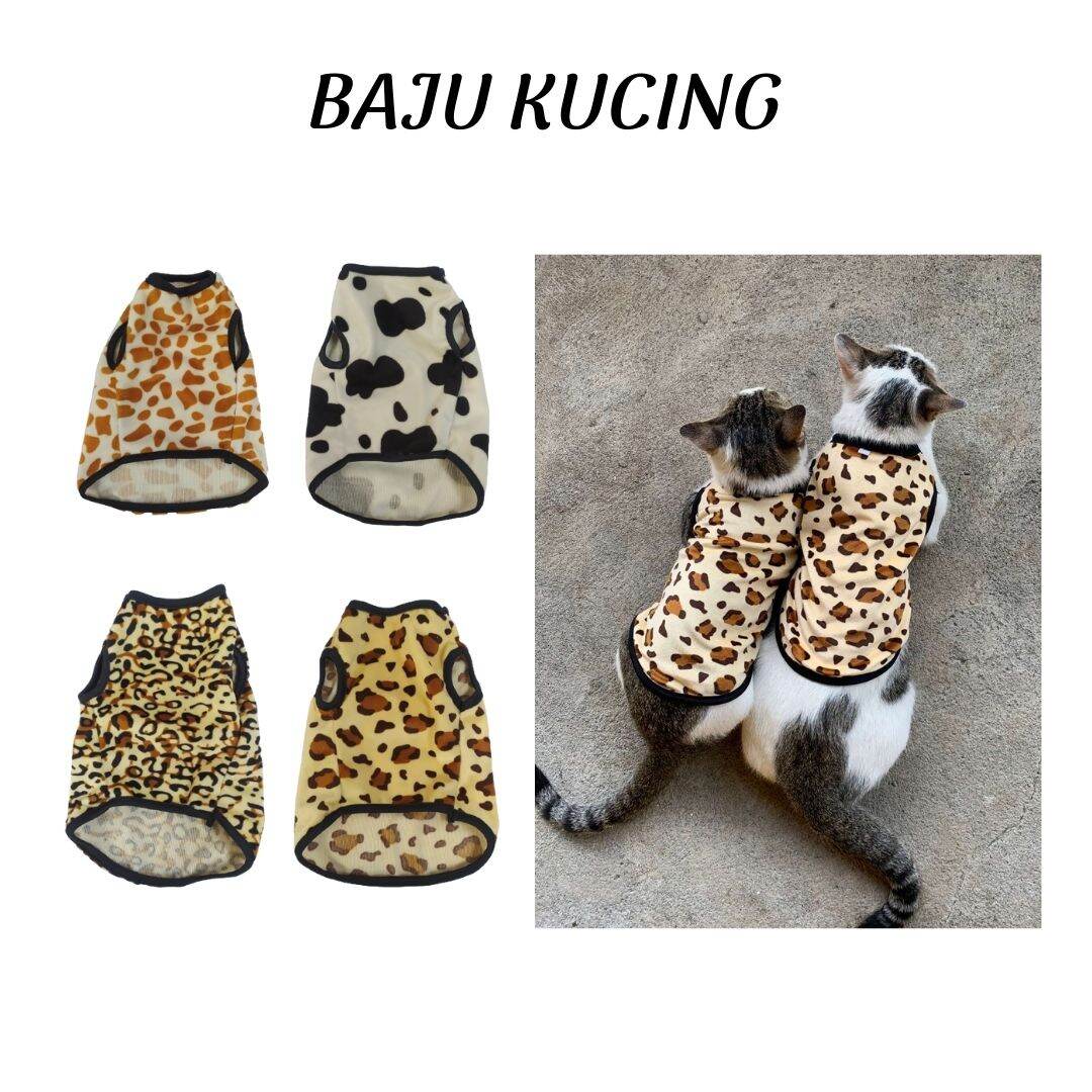BAJU KUCING LUCU AKSESORIS HEWAN BAJU KUCING MURAH | Lazada Indonesia