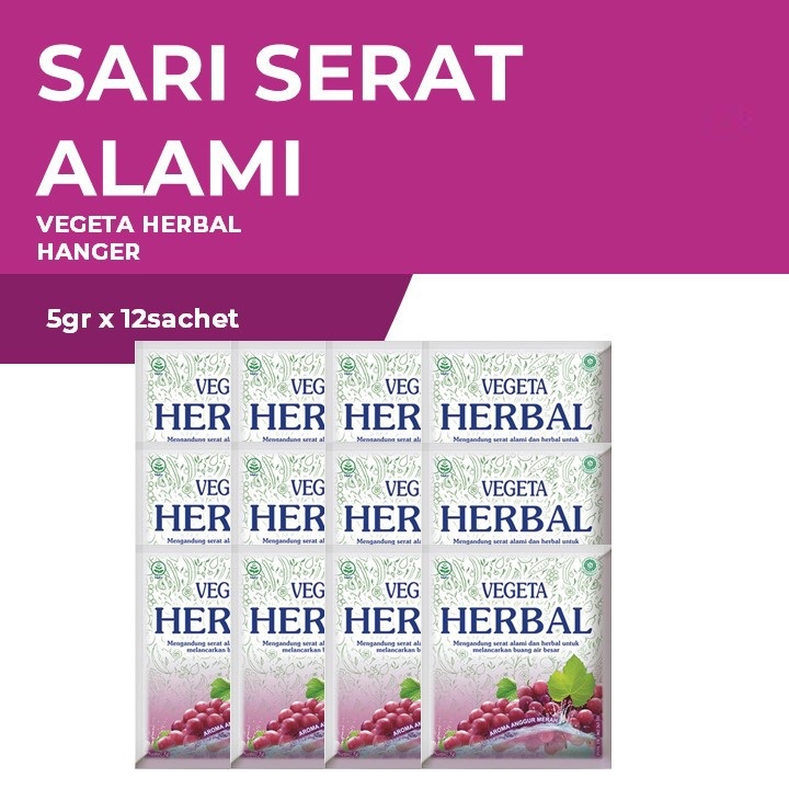 Vegeta Herbal rasa Anggur isi 12 Sachet | Lazada Indonesia