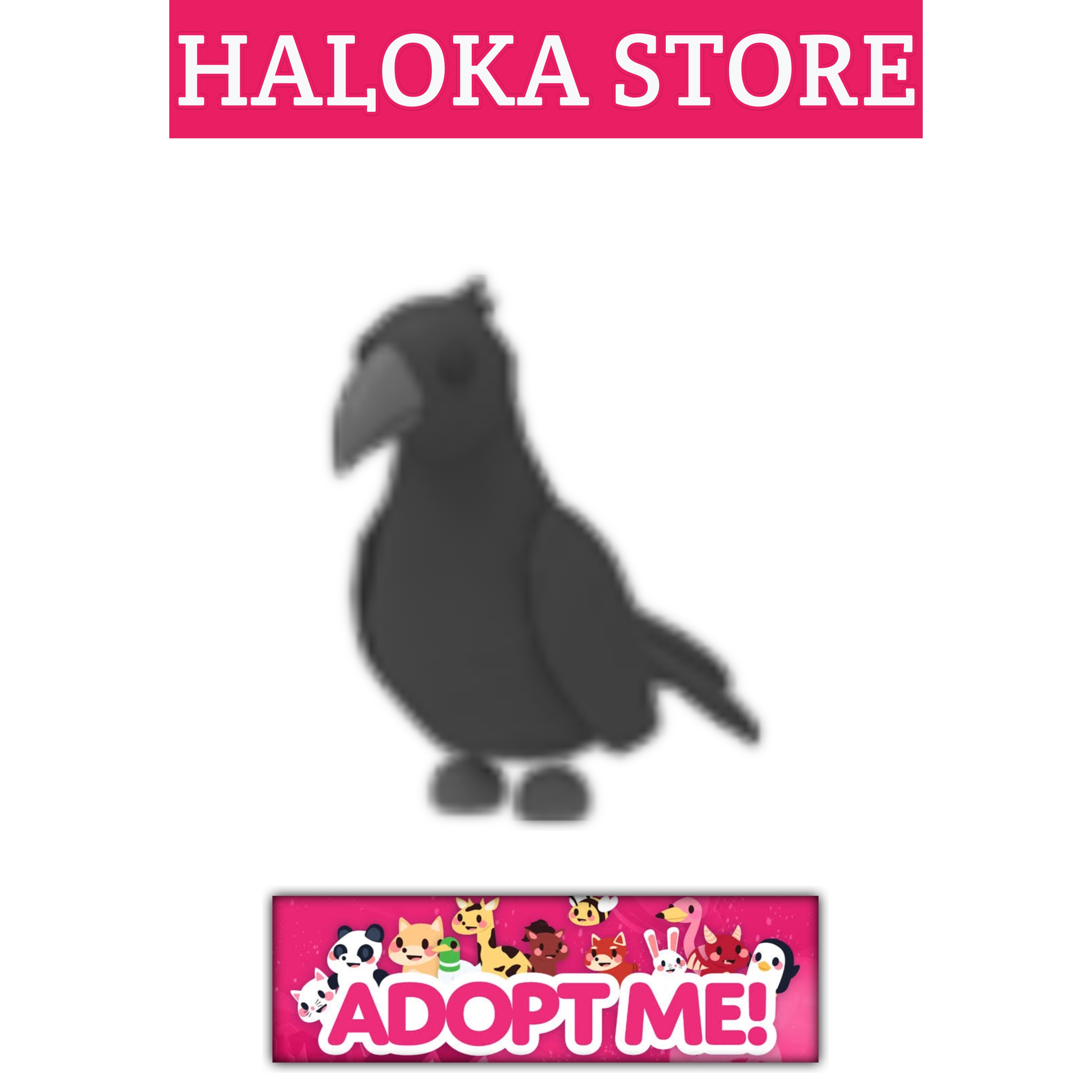 Adopt Me Pet - Crow - Roblox | Lazada Indonesia