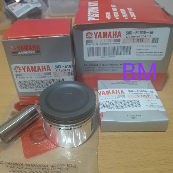piston kit mio sporty mio solu smile fino lama STD 5MX / 5TL ( Fahmi ...