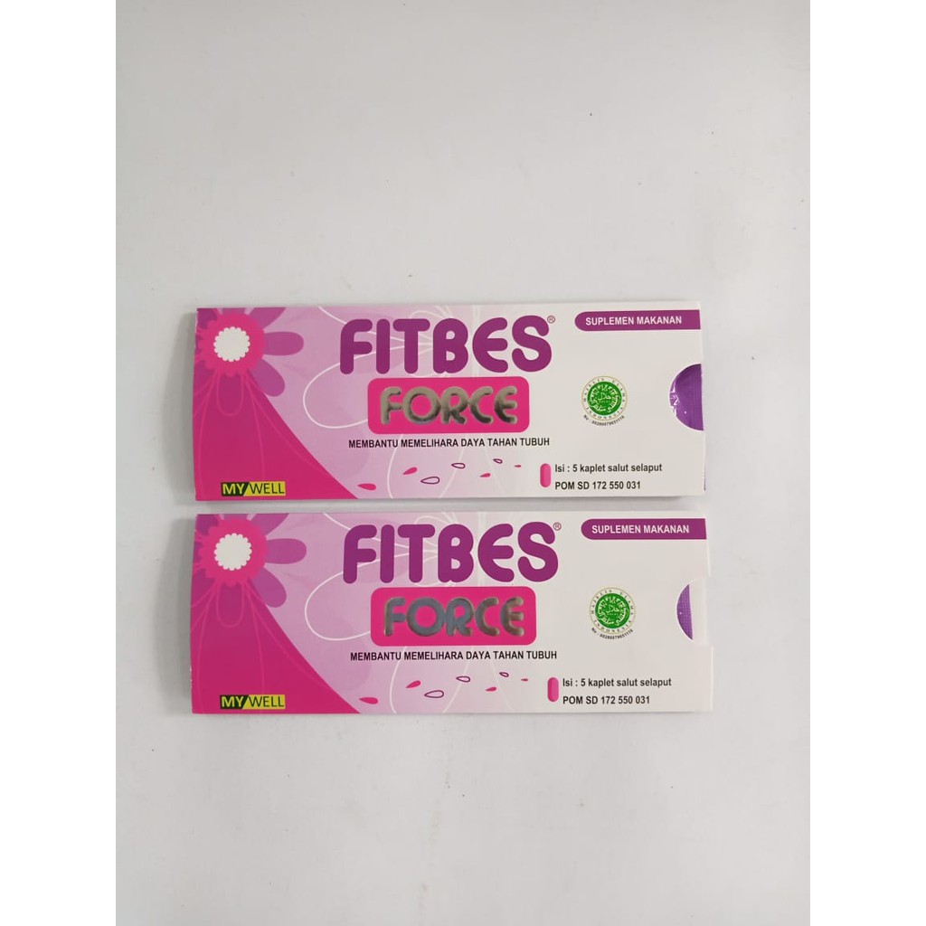 Fitbes Force 5 Kaplet - Vitamin Suplemen Daya Tahan Tubuh Imunitas ...