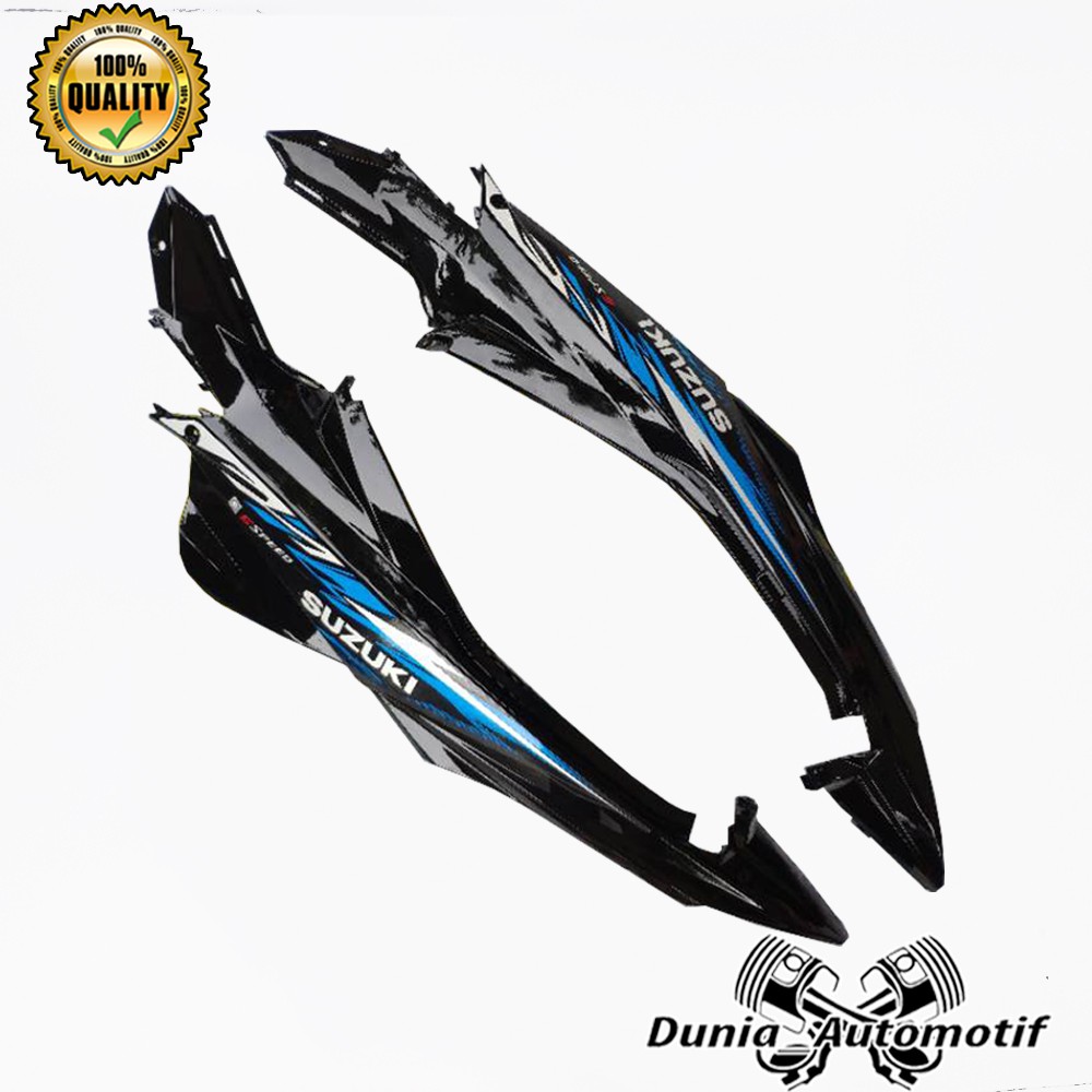 Cover Body Satria Fu Facelift Atau Bodi belakang Fu Free Striping Full ...