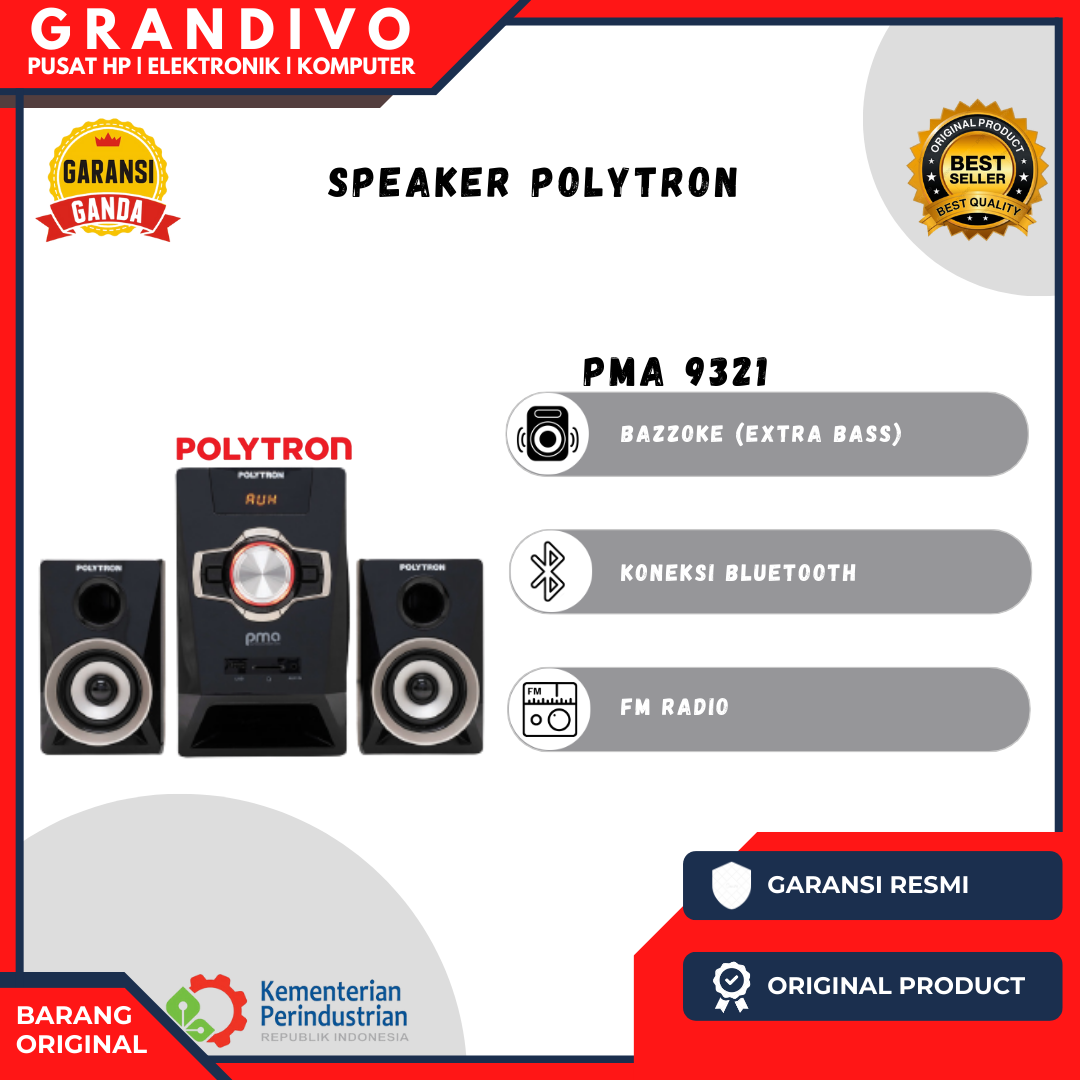 Speaker Polytron PMA 9321 Garansi Resmi - Grandivo | Lazada Indonesia