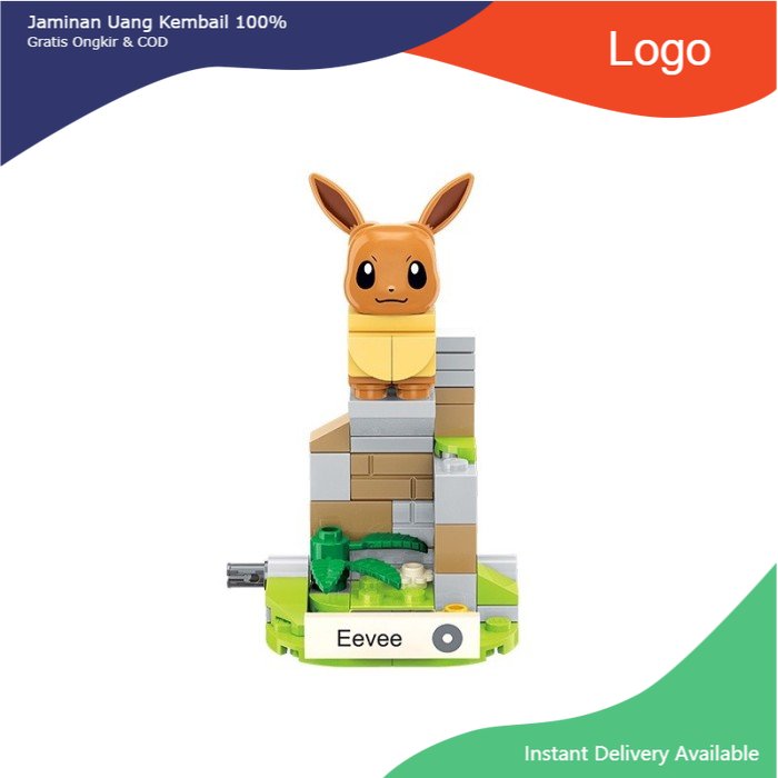 Keeppley Pokemon Mini Poke Block Toy / Mainan Balok Lego JASTIP BATBOY ...