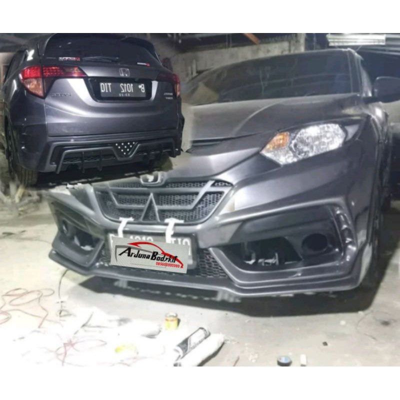 Bodykit Hrv type R | Lazada Indonesia