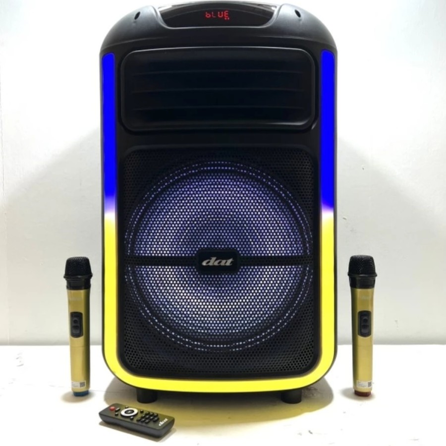 SPEAKER PORTABLE DAT DT 1501 / DT1501 TURBO 15 INCH SPESIFIK | Lazada ...