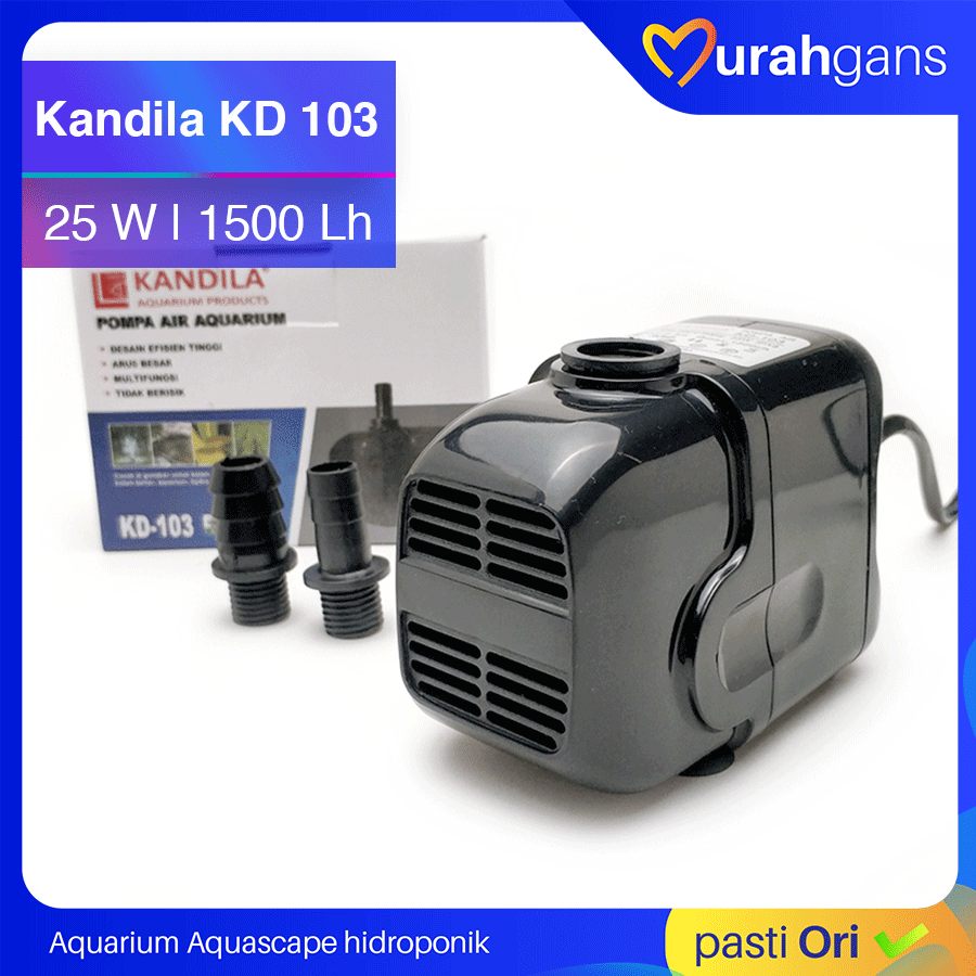 Pompa Air Celup Aquarium KANDILA KD 103 Original | Lazada Indonesia