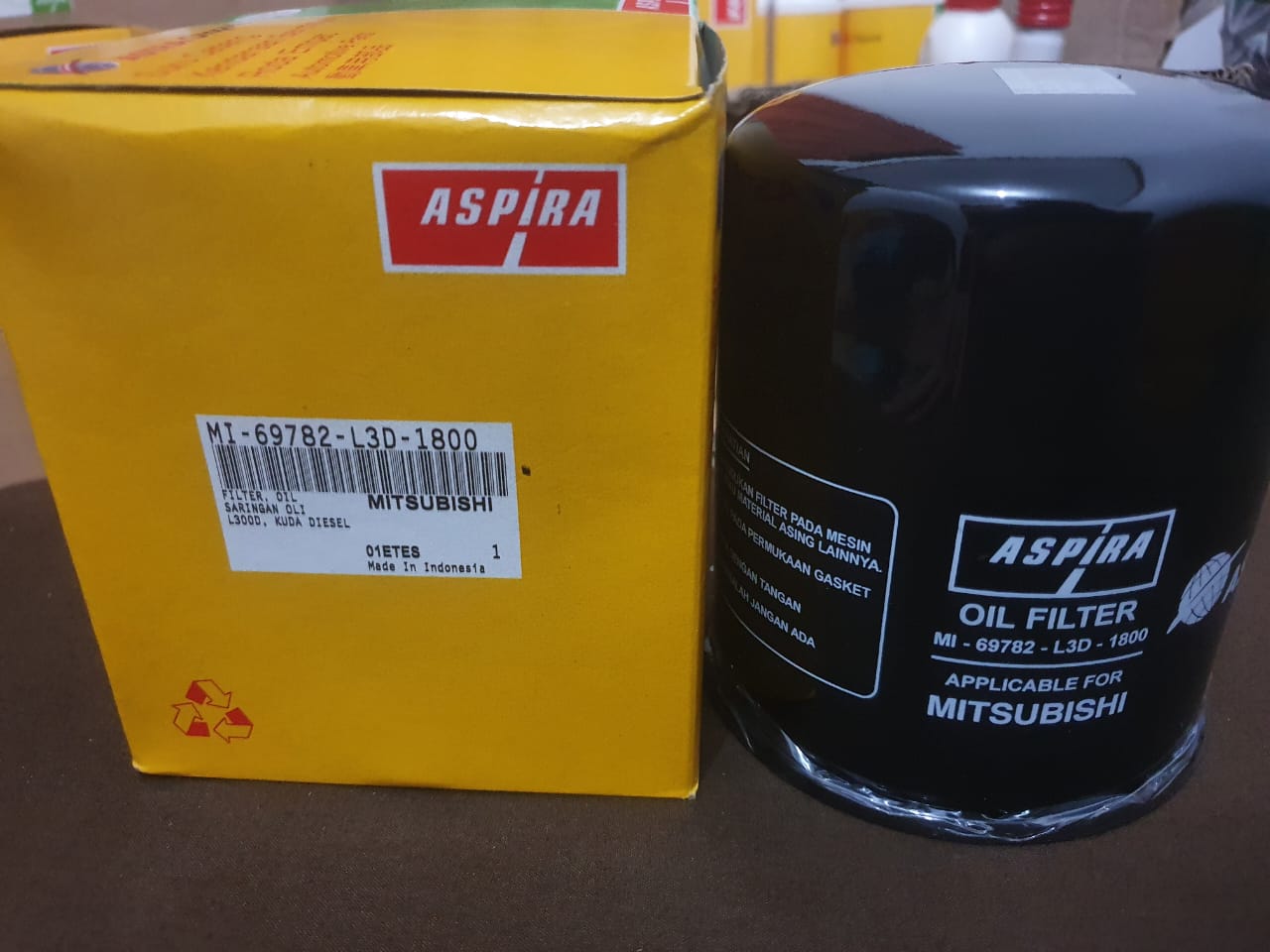 Filter Oli COLT L300 DIESEL, 4D56 '87 UP, KUDA DIESEL, PAJERO SPORT ...