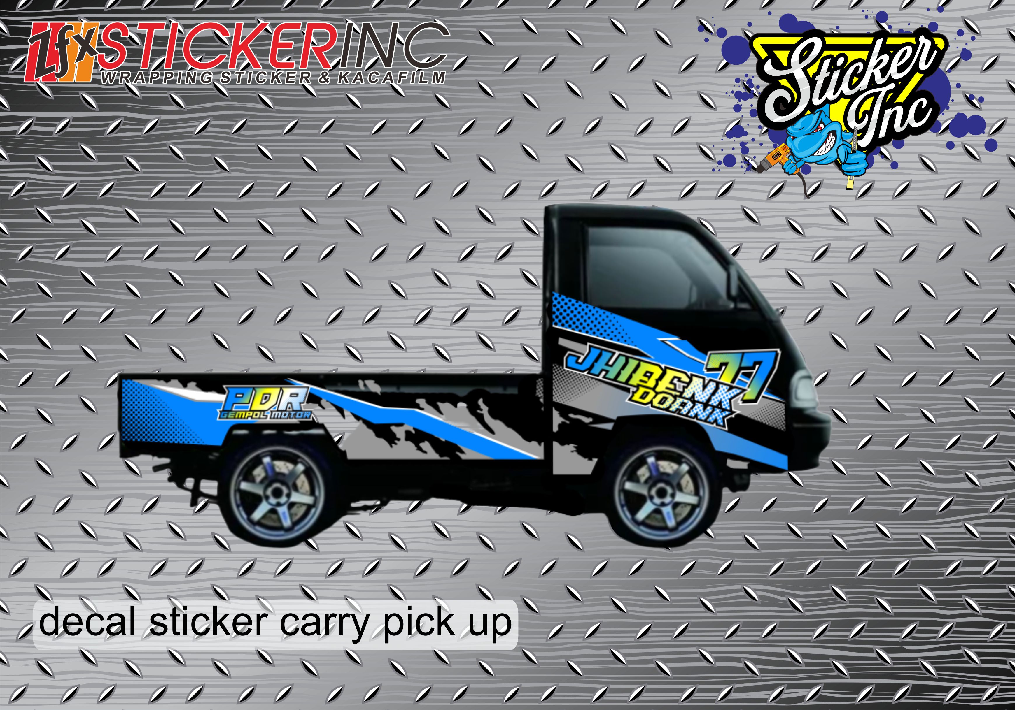 decal sticker carry pick up | Lazada Indonesia