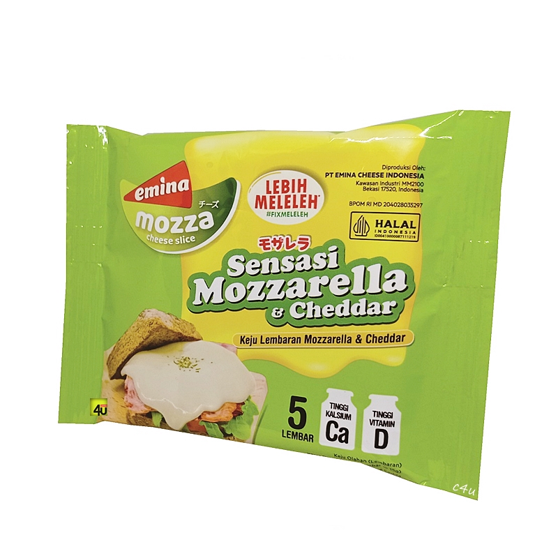 EMINA - MOZZA Cheese Slice - Pack isi 5 lembar | Lazada Indonesia