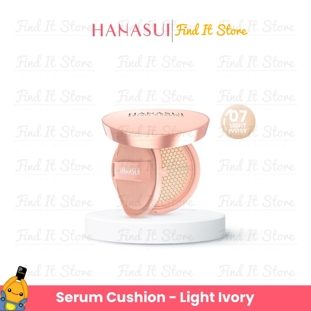 Hanasui Serum Cushion - Dewy Finish | Foundation | Natural Dewy Finish ...