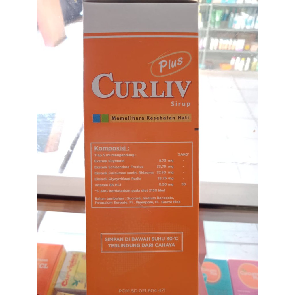 Curliv Plus 120ml | CURLIV PLUS SYRUP 120ML KEMASAN BARU | Curliv Plus ...