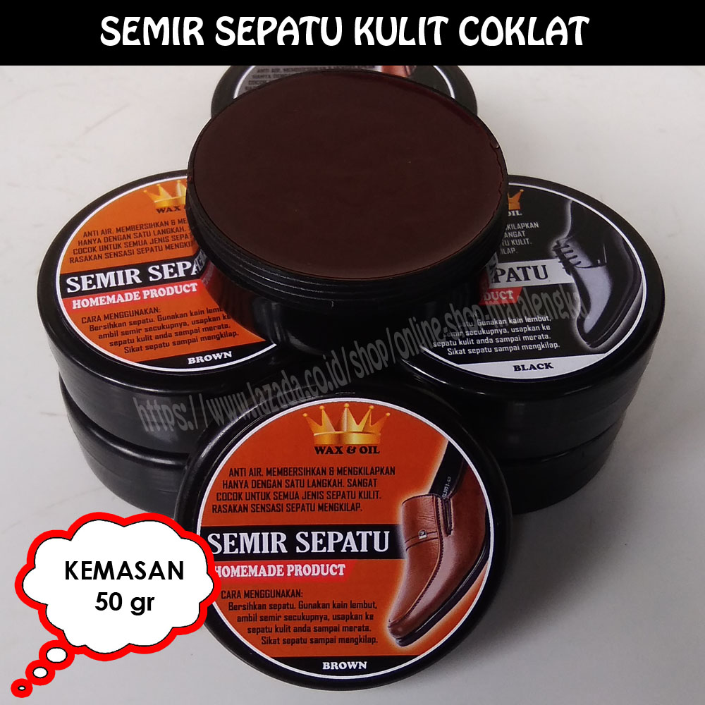 Semir Sepatu Coklat 50gr - Murah | Lazada Indonesia