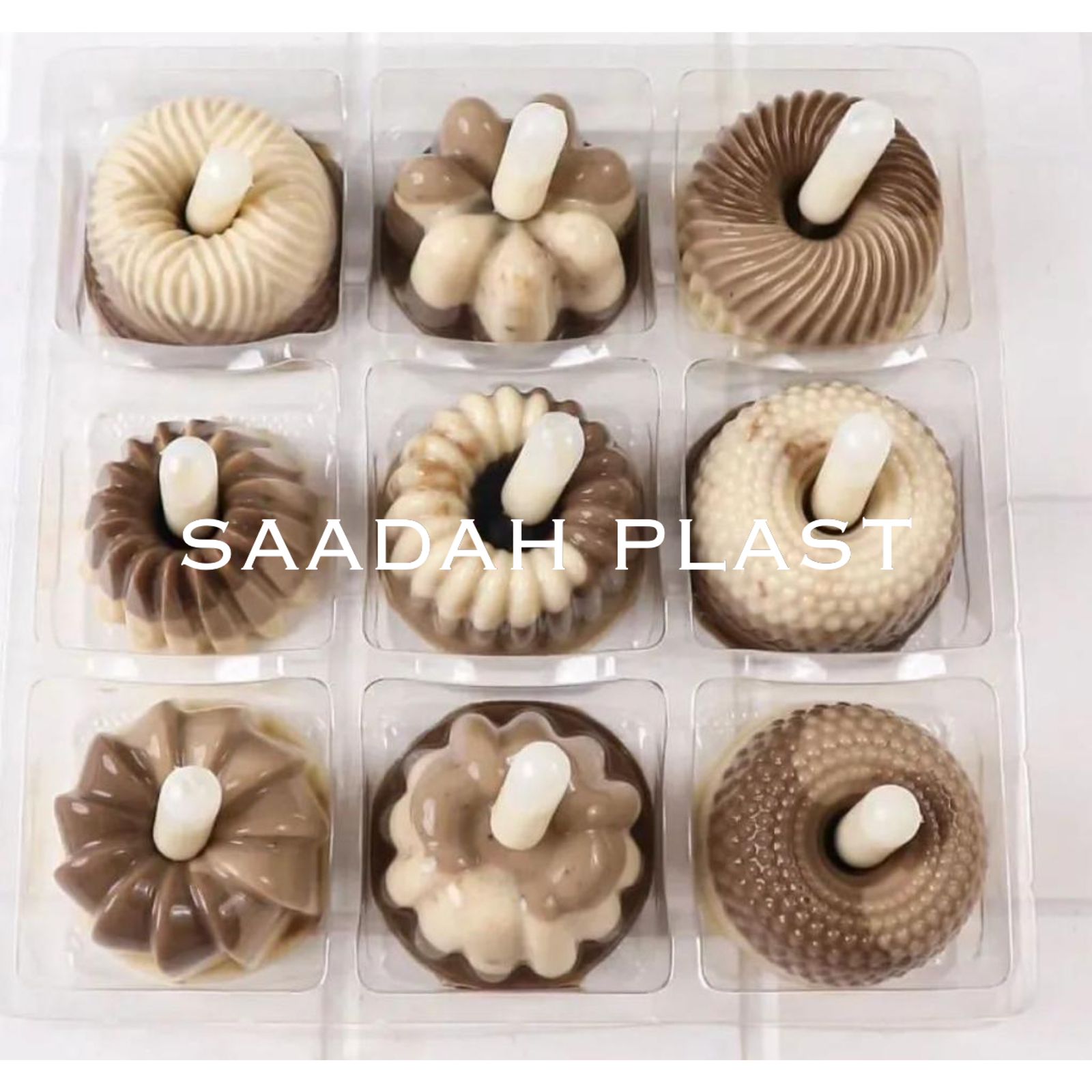 Mika Alas Tatakan Puding Mini Kue Sekat 9 Pcs - Isi 10Pcs | Lazada ...