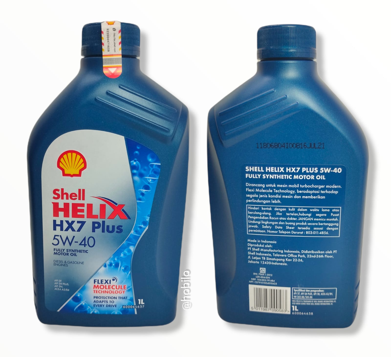Shell Helix HX7 5W-40 1 liter | Lazada Indonesia