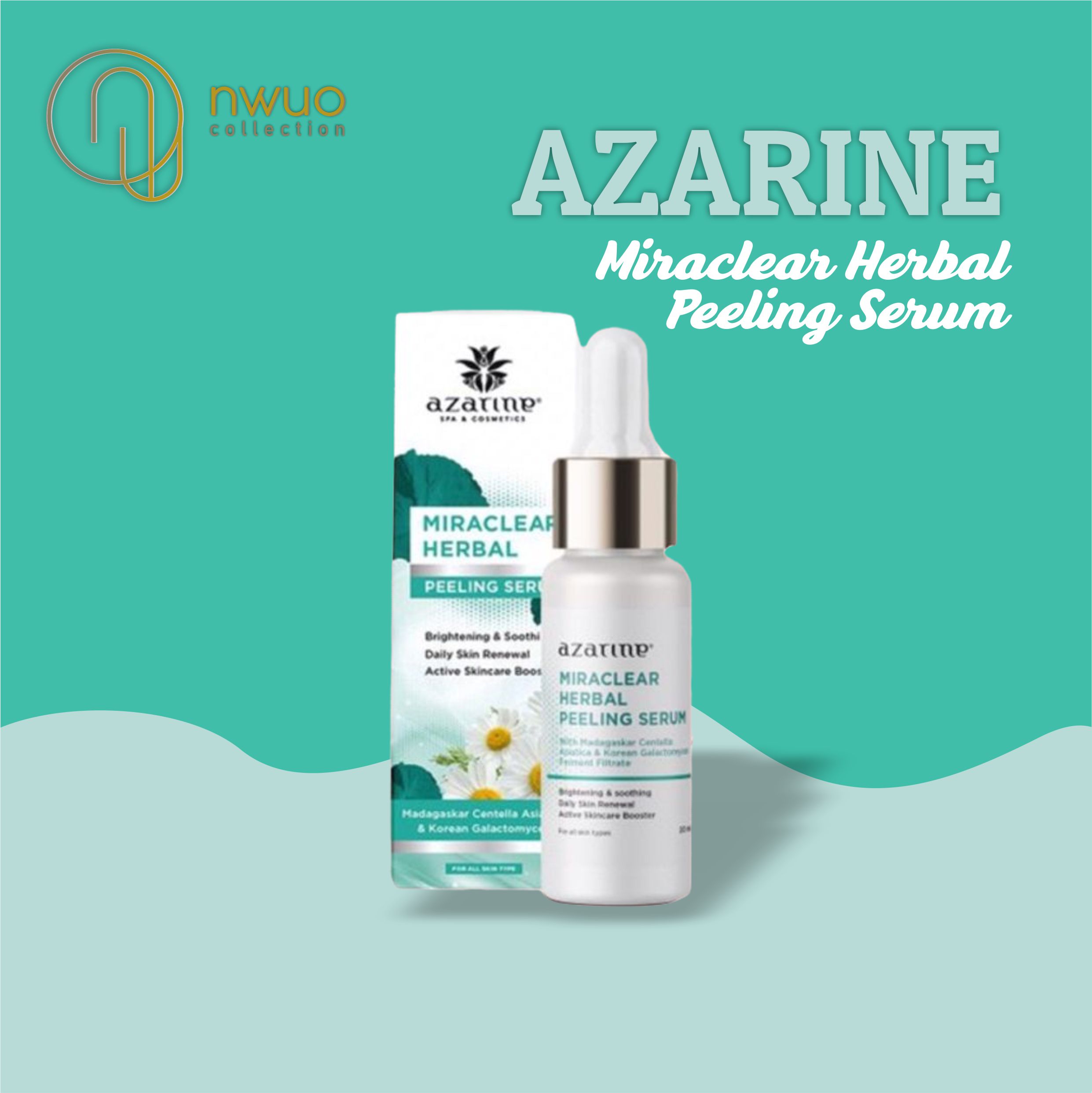 Azarine Miraclear Herbal Peeling Serum 20ml | Lazada Indonesia