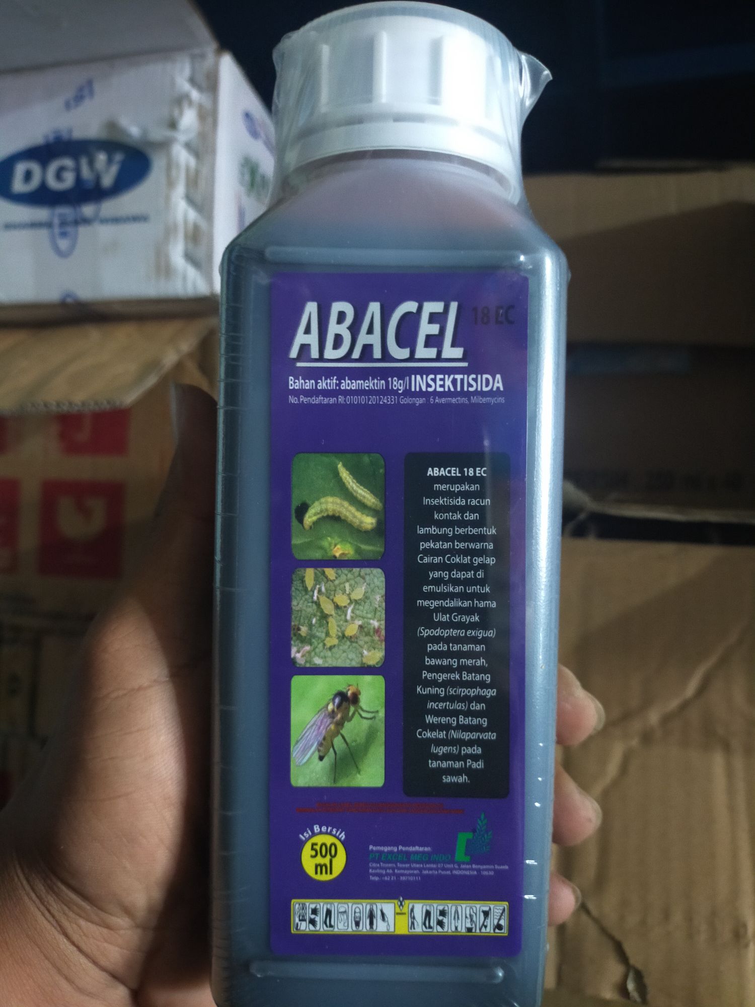 INSEKTISIDA ABACEL 18EC 500 ML | Lazada Indonesia
