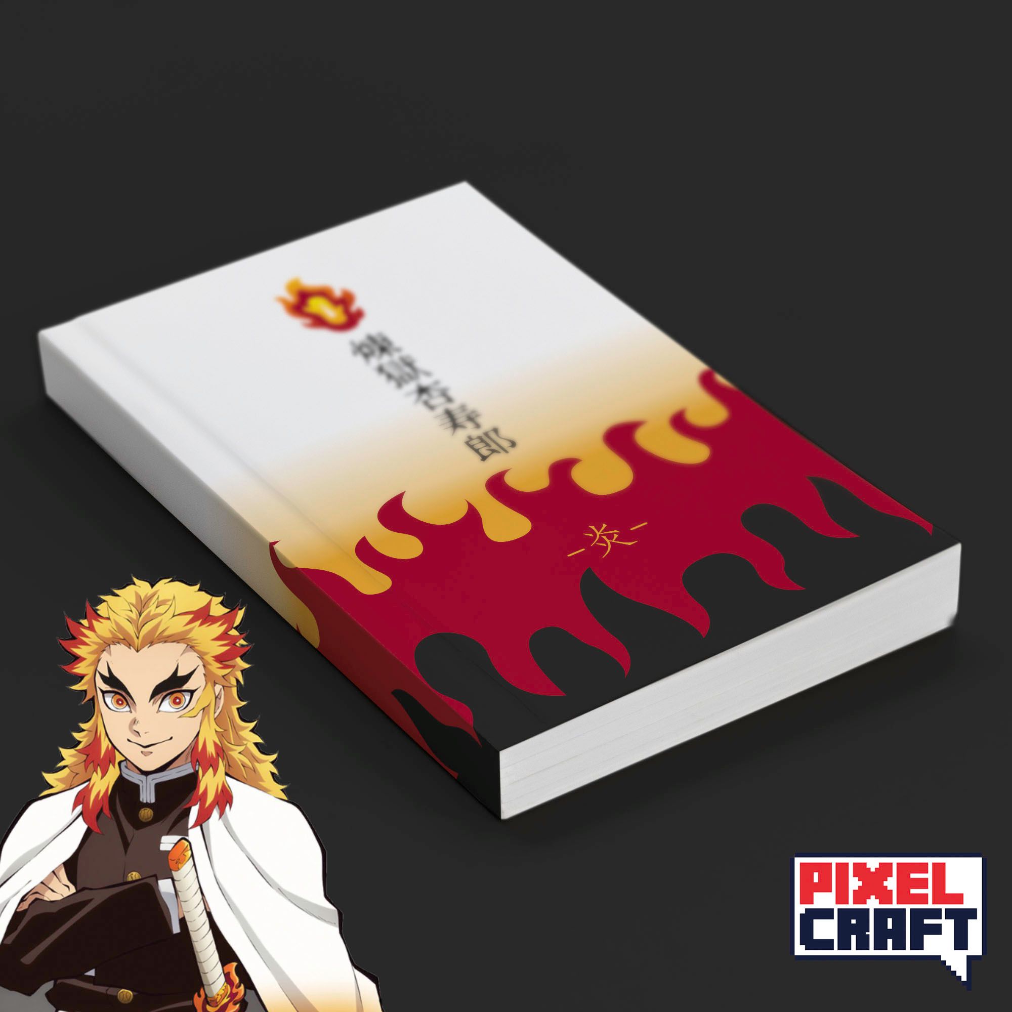 Pocket Note Anime KIMETSU NO YAIBA Softcover A6 Buku Tulis Catatan ...