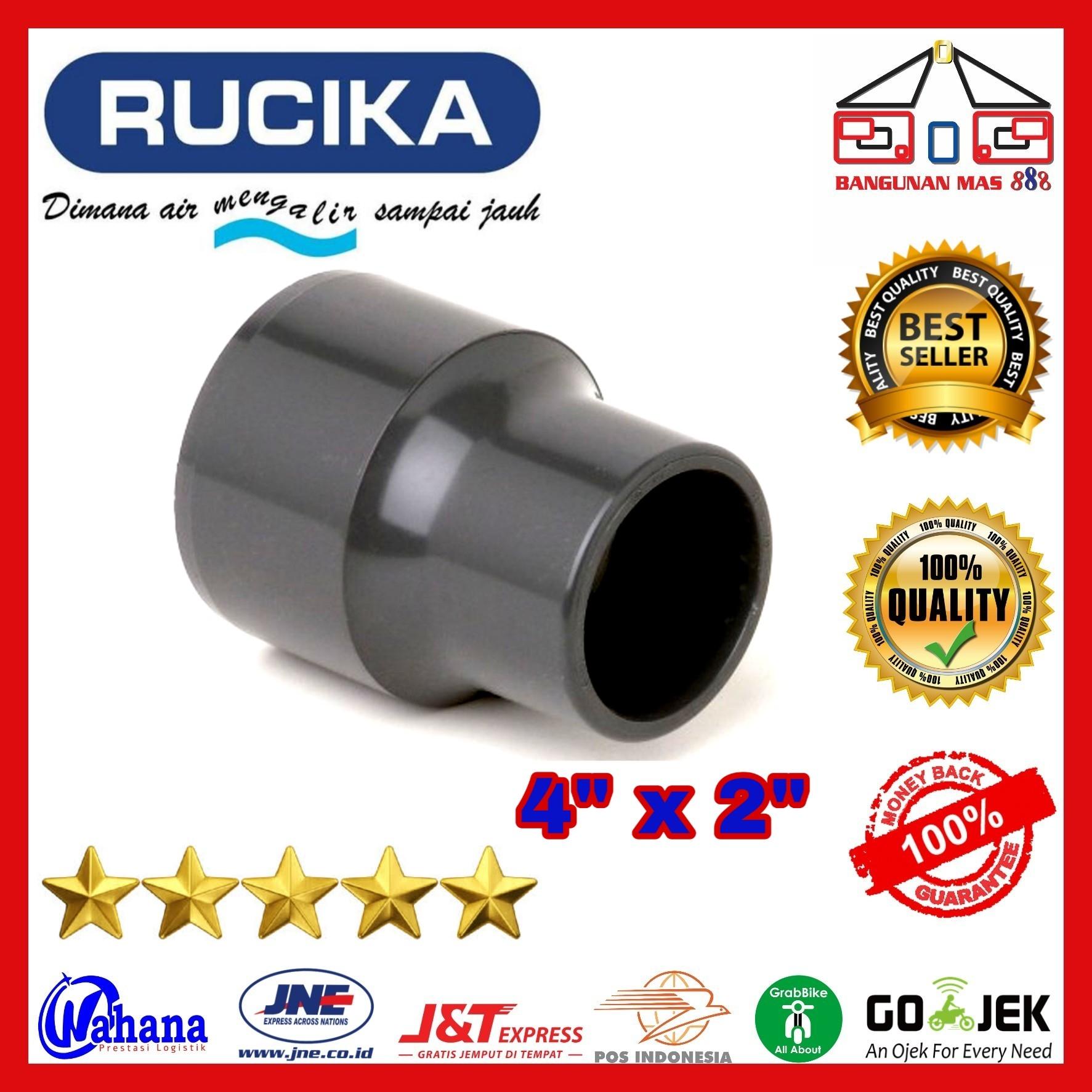 RUCIKA Vlok Sock PVC 4" x 2" tipe D - Reducing Socket - Reducer ...