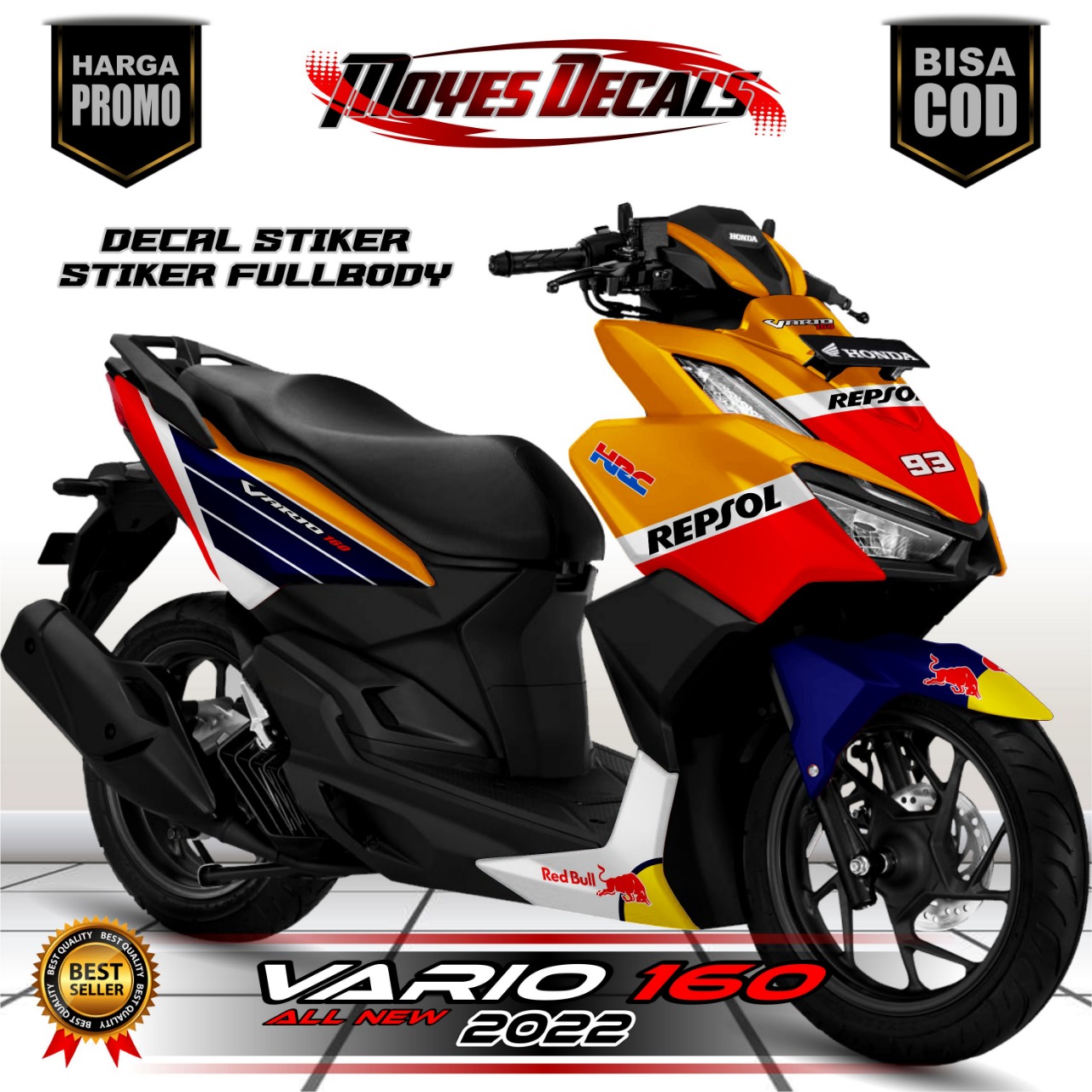 Decal Honda New Vario 160 Full Body Terbaru | Lazada Indonesia
